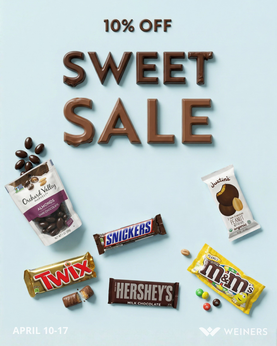 Spring Sweets Sale – Weiner's LTD