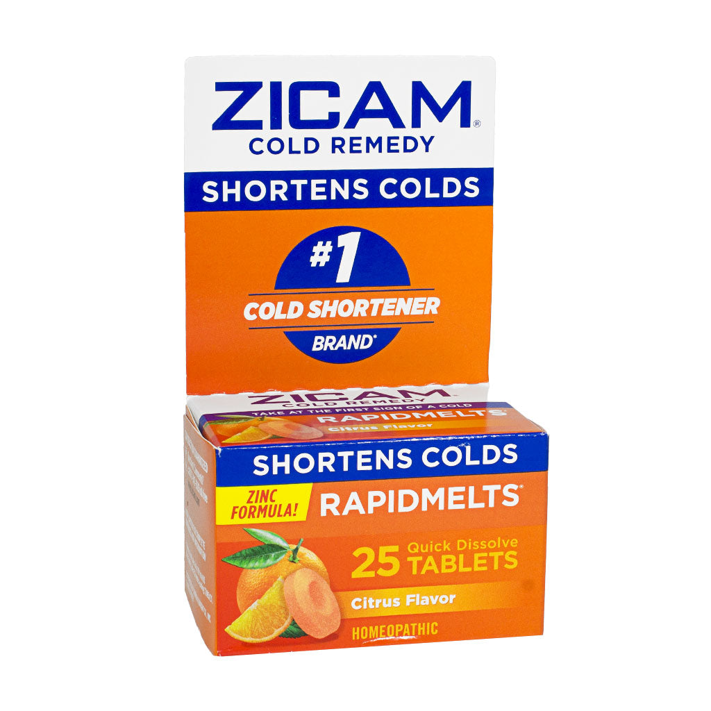 Wholesale Zicam Cold Remedy Zinc Rapidmelts, Citrus- 25 Count - Weiner ...