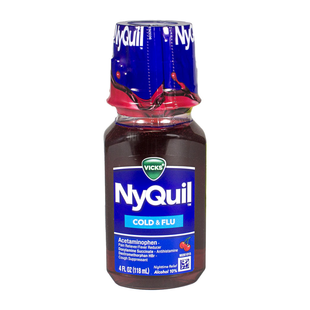 Travel Size Nyquil Cold & Flu- 4 oz. - Weiner's LTD