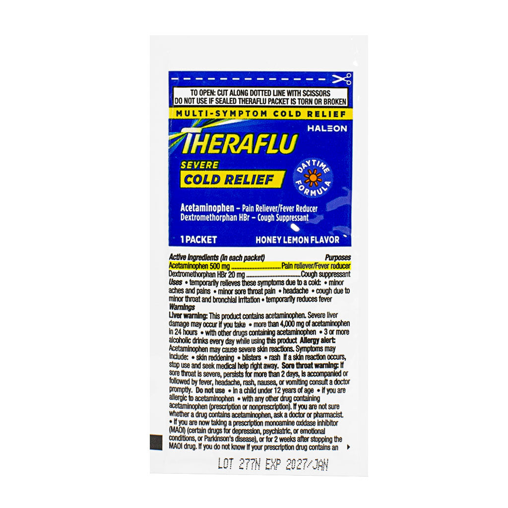 Wholesale Theraflu Severe Cold & Cough Daytime Dispenser - Packet of 1 ...