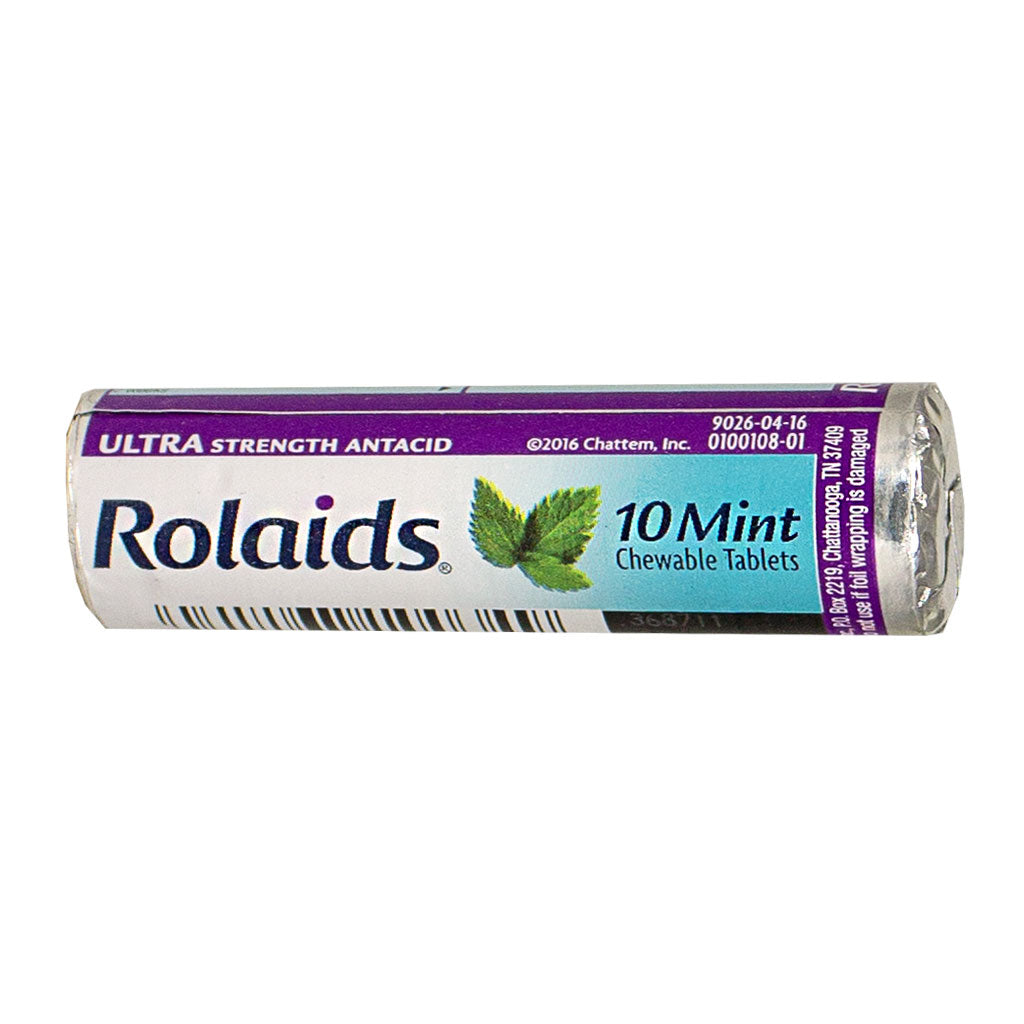 Wholesale NEW Rolaids Ultra Strength Antacid Mint Tablets - Roll of 10 ...