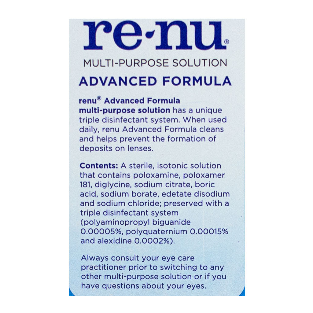 Travel Size Bausch Lomb ReNu Contact Solution - 2 oz. – Weiner's LTD