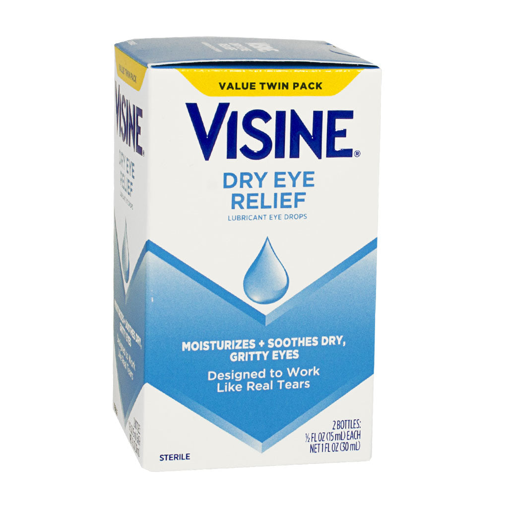 Wholesale Visine Dry Eye Relief 0.5 oz, Twin Pack - Weiner's LTD