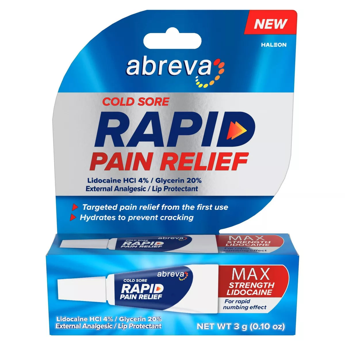 Wholesale Abreva Cold Sore Rapid Pain Relief 0.1oz - Weiner's LTD