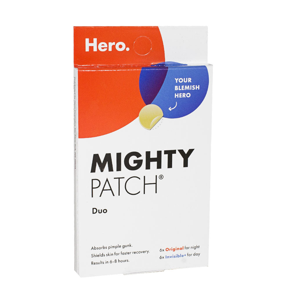 Travel Size Hero Mighty Patch Duo Day & Night Pimple Rescue Patches ...