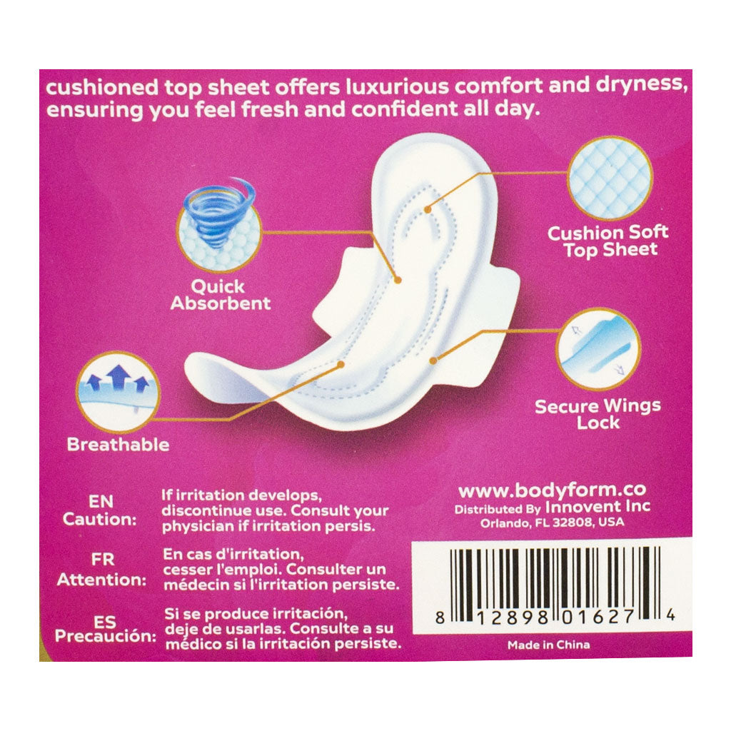 Bodyform Ultra-Thin Individually Wrapped Sanitary pads - 4 ct. - Weiner ...