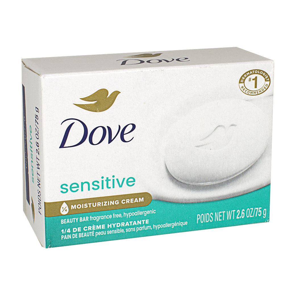 Wholesale Dove Sensitive Beauty Bar Soap - 2.6 oz. - Weiner's LTD