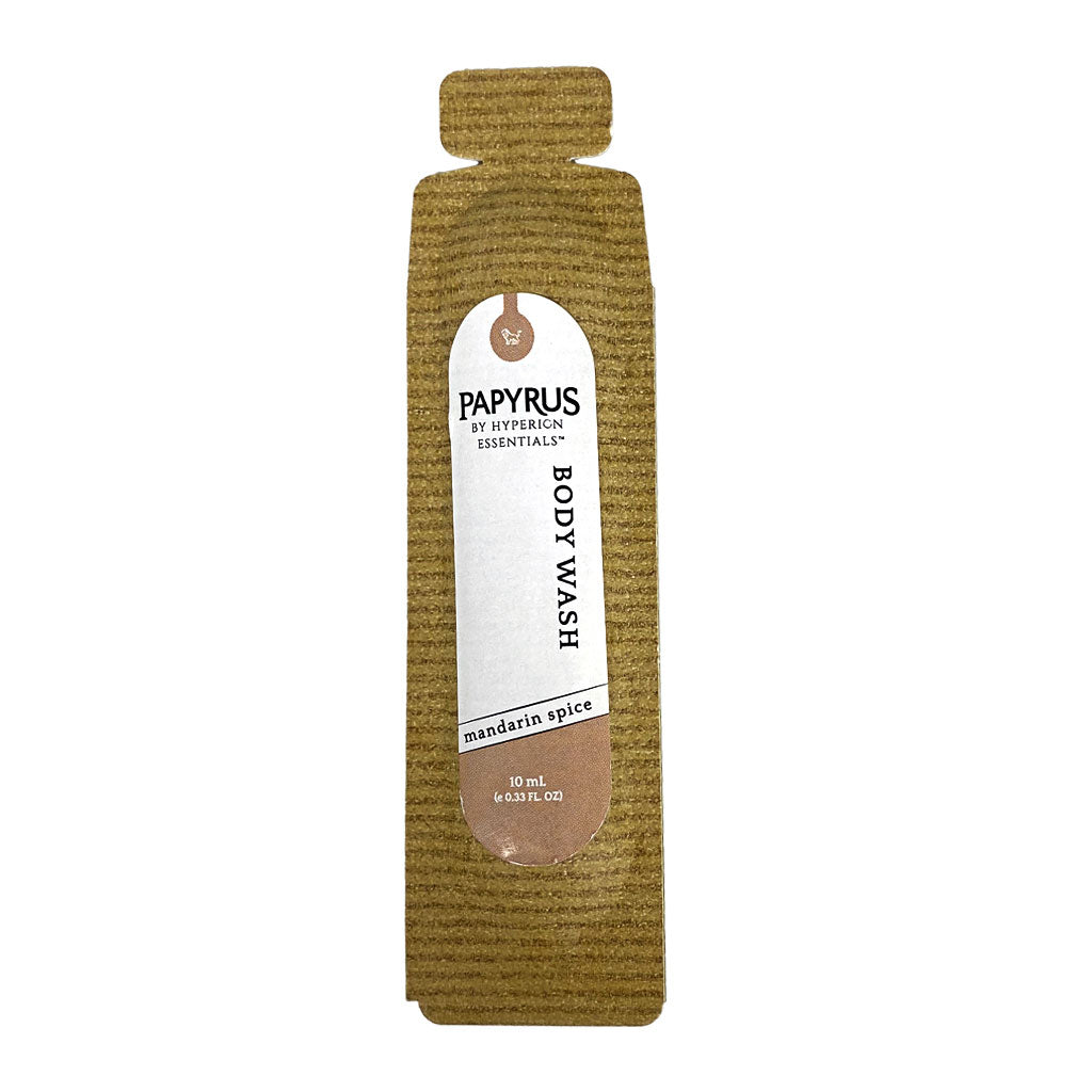 Wholesale Papyrus Body Wash in Paper Vials -10 ml - Weiner's LTD