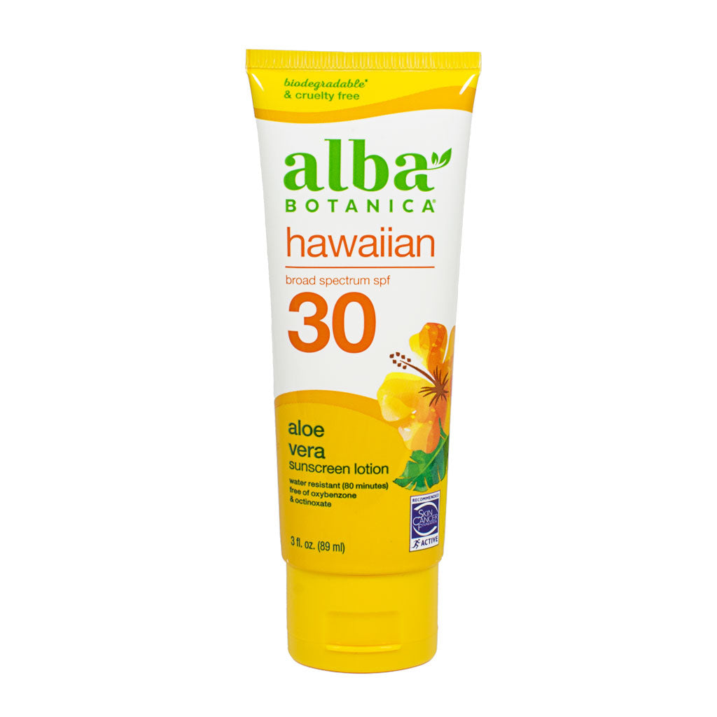 Travel Size Alba Botanica Hawaiian Island Vibe Sunscreen SPF30 - 3 oz ...