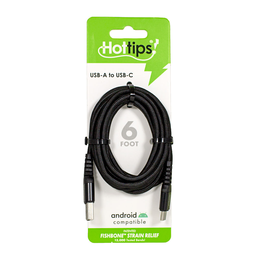 Wholesale Hottips Type-C USB Connector - 6 ft. - Weiner's LTD