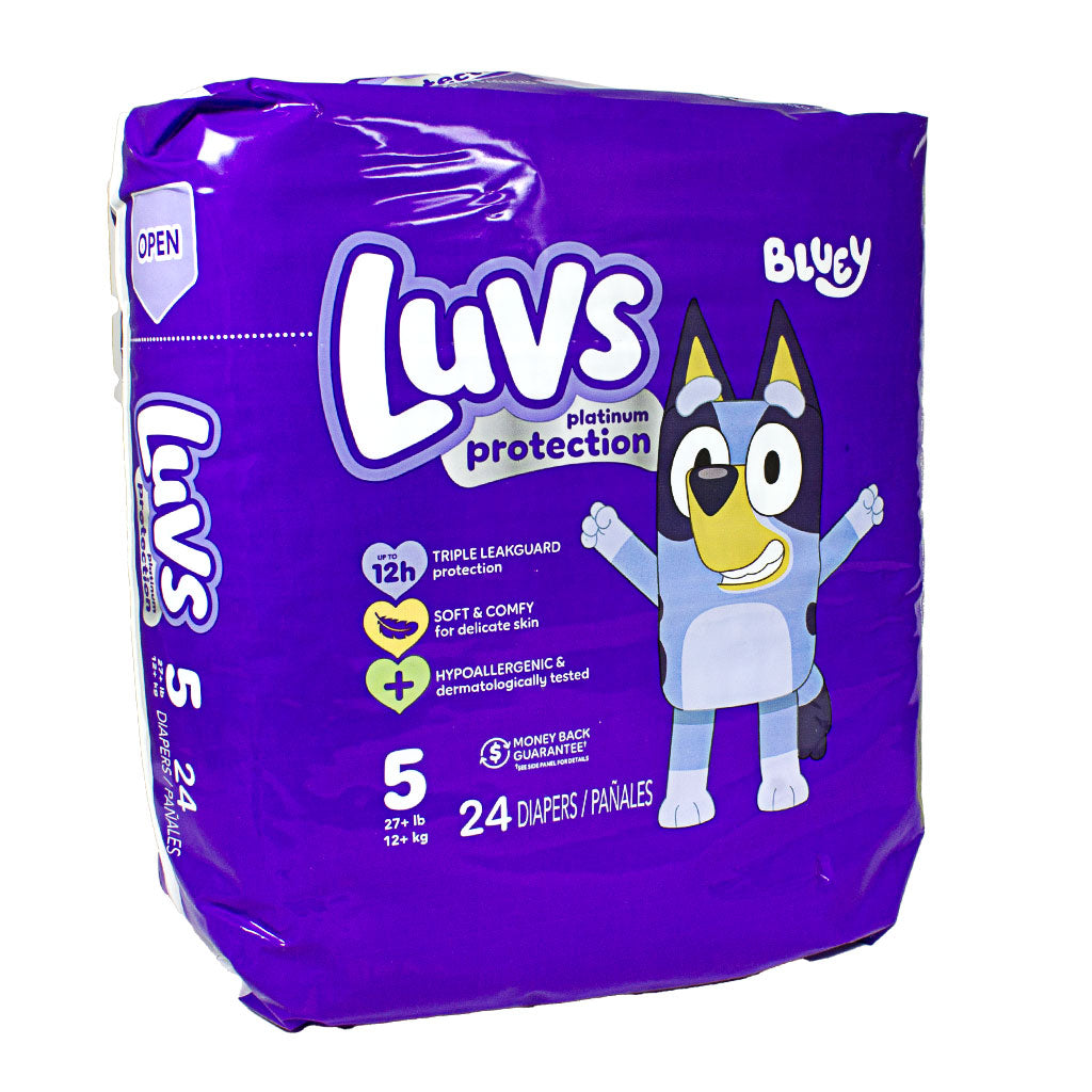 Luvs Platinum Diapers Size 5 - 24 ct. - Weiner's LTD