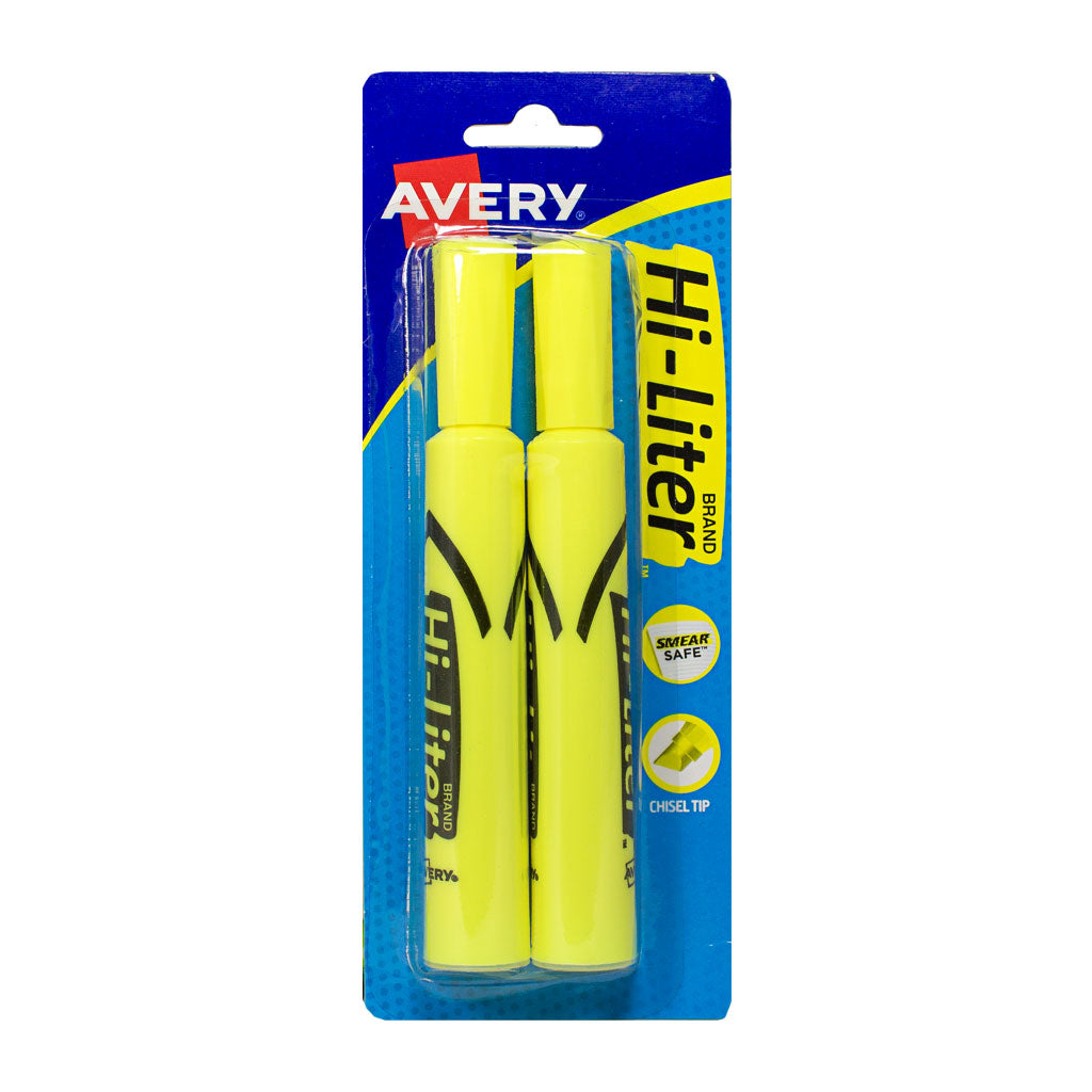Wholesale Highlighter - Avery Yellow Hi Liter - Weiner's LTD