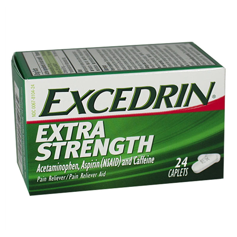 Wholesale Excedrin Extra Strength - Box of 24 - Weiner's LTD