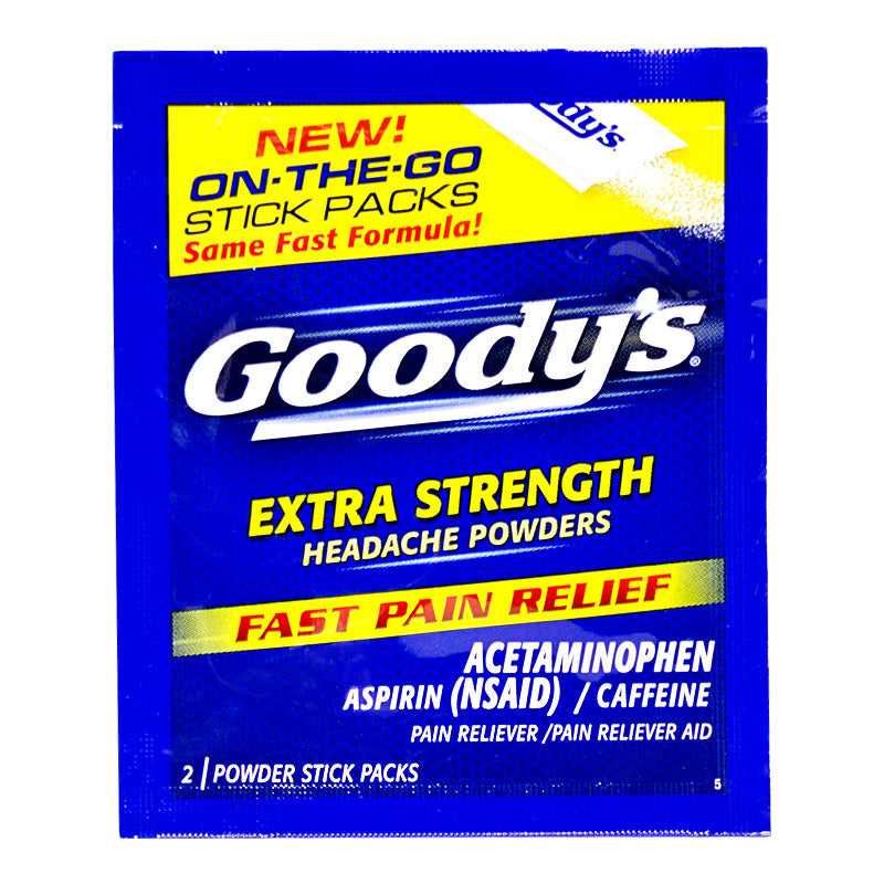 Wholesale Goody's Extra Strength Headache Powder Sticks - Pack of 2 ...