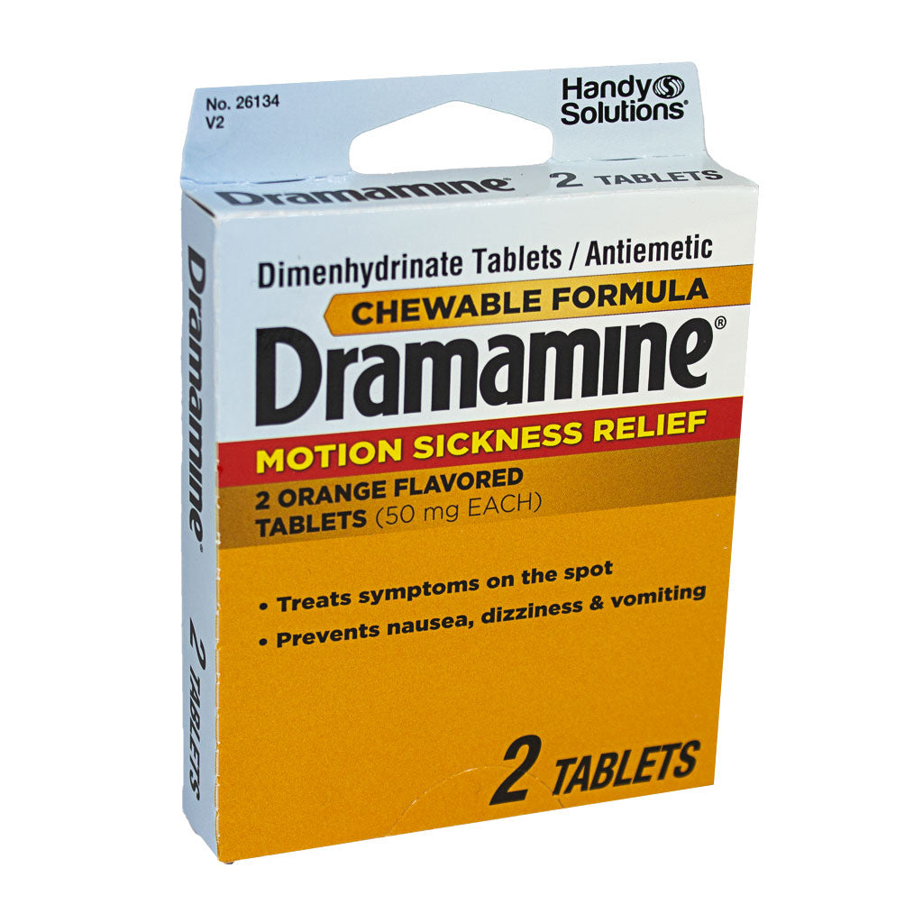 Dramamine Motion Sickness Relief Tablets - Box of 2 - Weiner's LTD