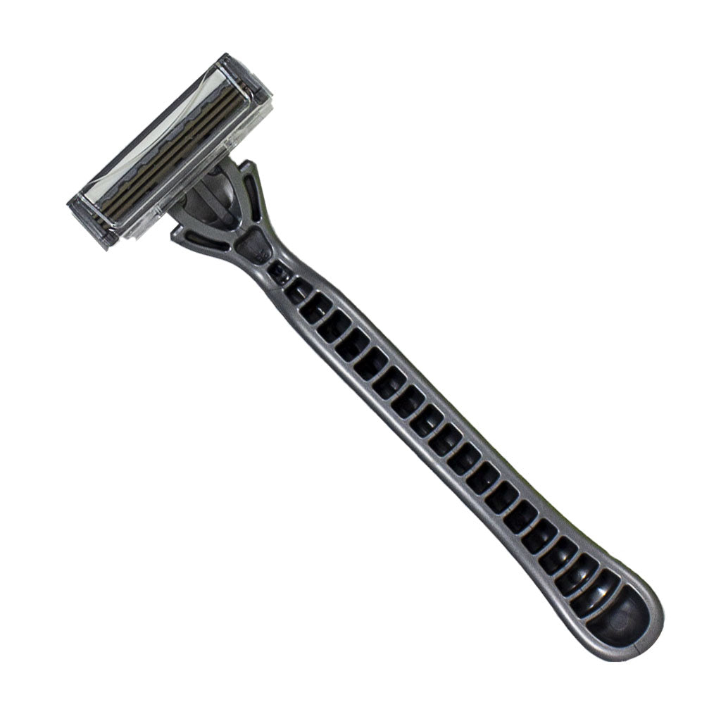 Triple Blade Razor with Lubricating Strip - Weiner's LTD