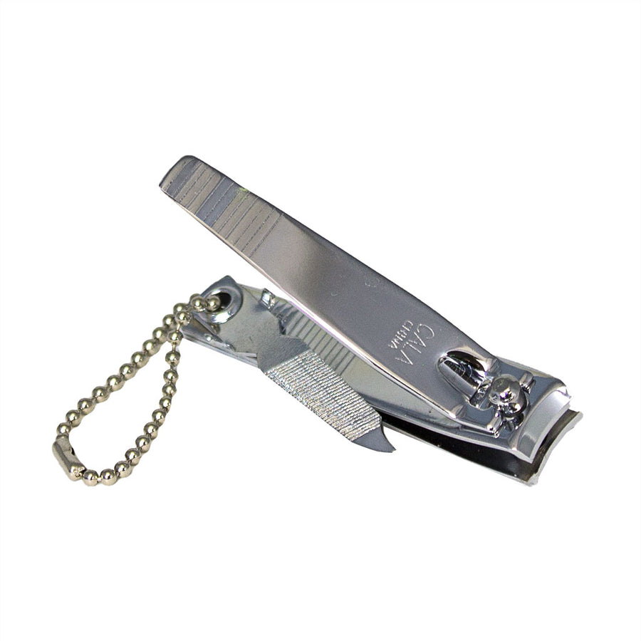 Wholesale Fingernail Clippers with Chain in Display Bucket - Weiner's LTD