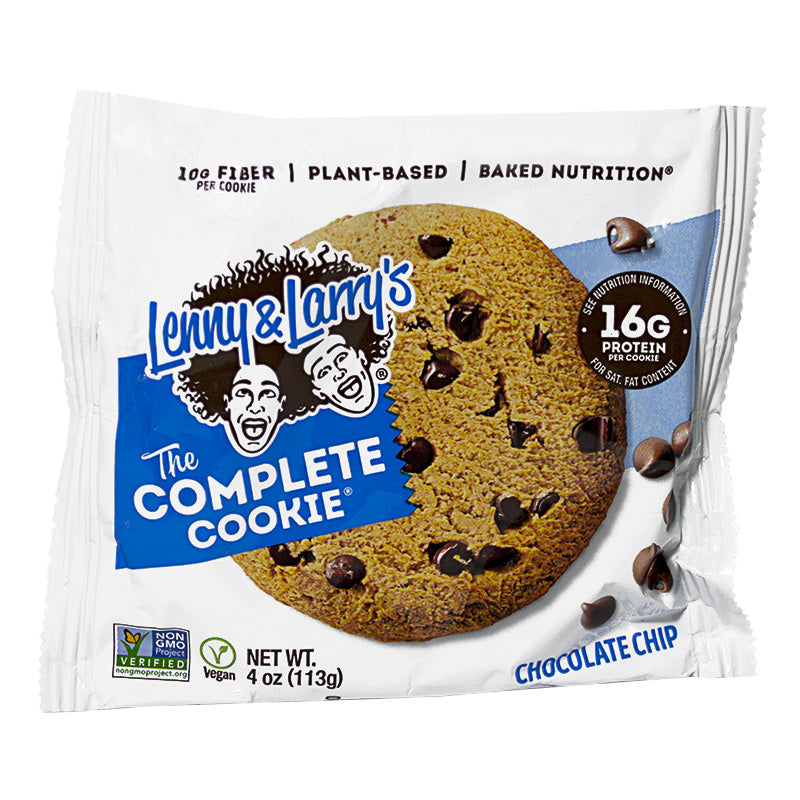 Wholesale Lenny & Larry's Chocolate Chip Cookie - 4 oz. - Weiner's LTD