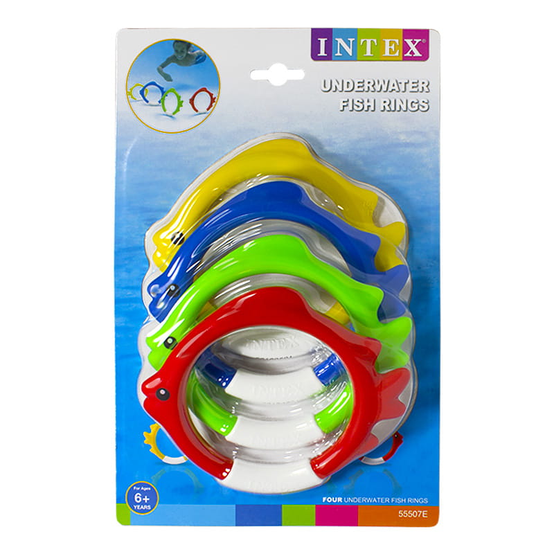 Wholesale Intex Underwater Fish Rings - 4 Rings - Weiner's LTD