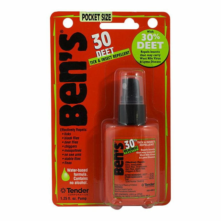 Travel Size Ben's 30% Deet Tick and Insect Repellent - 1.25 oz ...